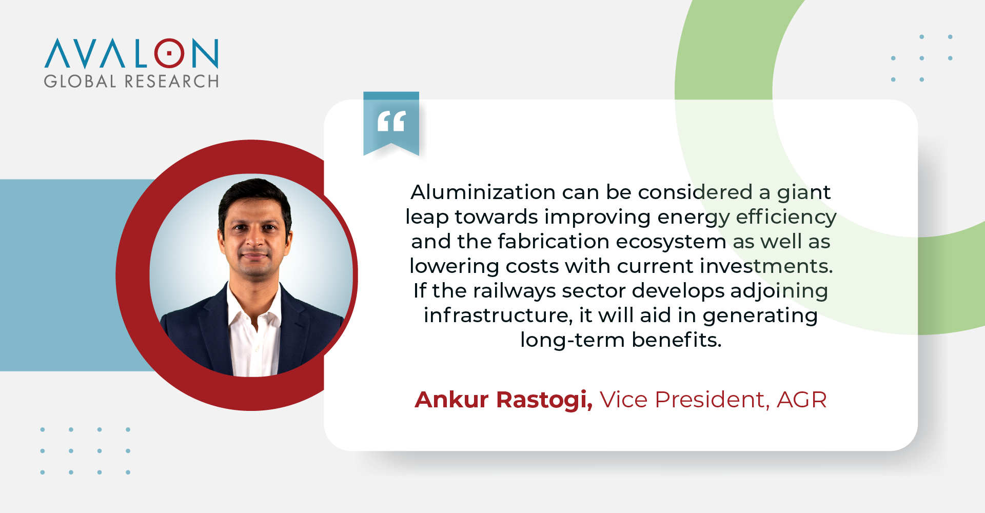 Aluminization of Railways: Assessment of Impact – AGR Knowledge ...